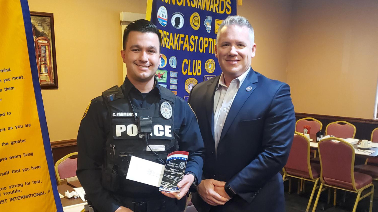 Breakfast Optimist Club honors Moline, East Moline police officers