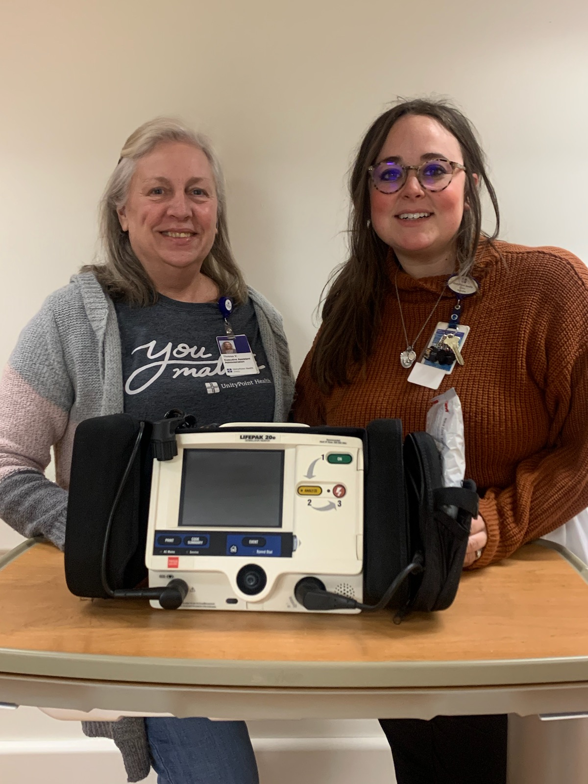 UnityPoint Health-Trinity donates cardiac monitors to Ukraine