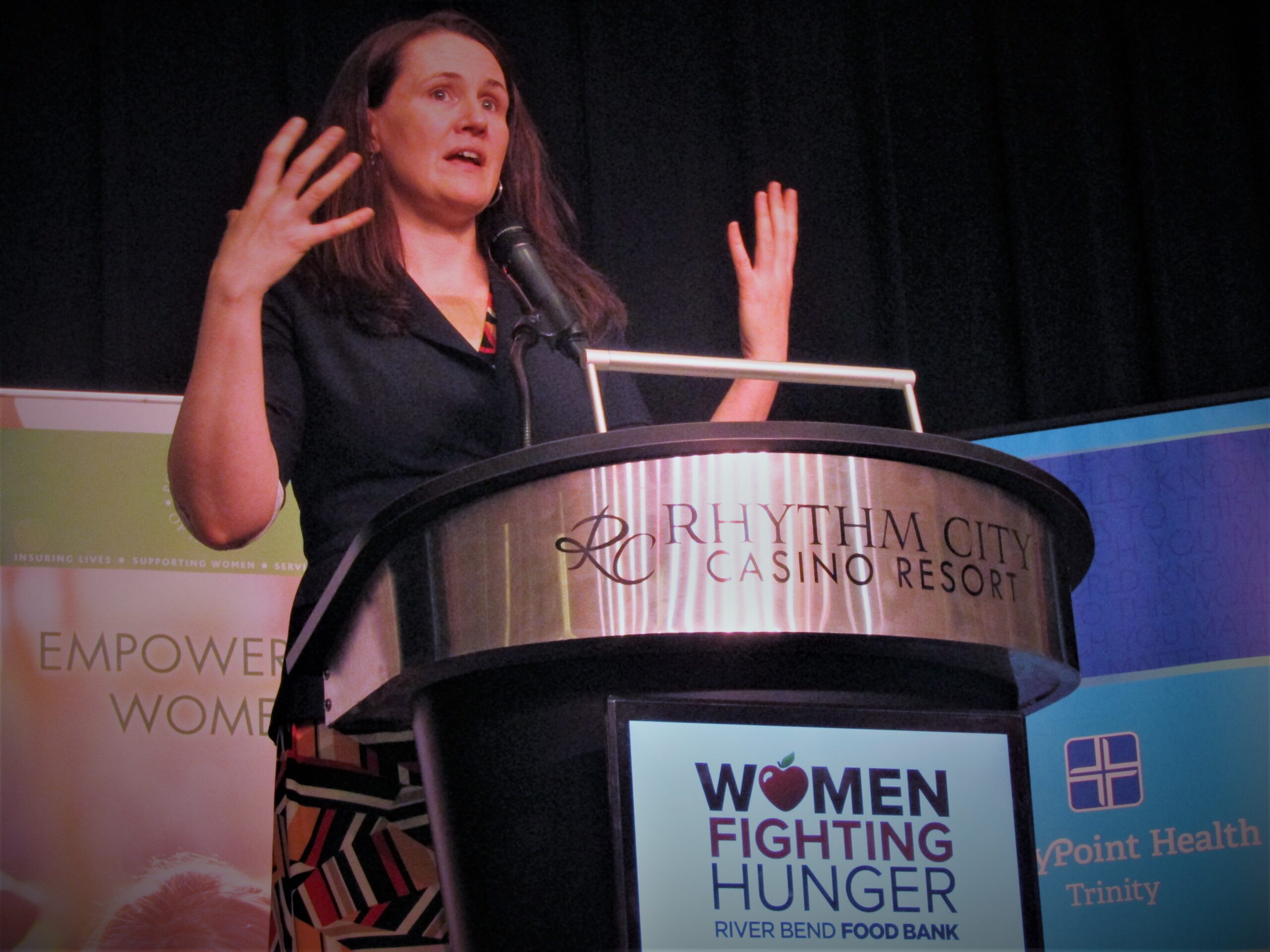 Liz Murray says 'Help people create better lives'