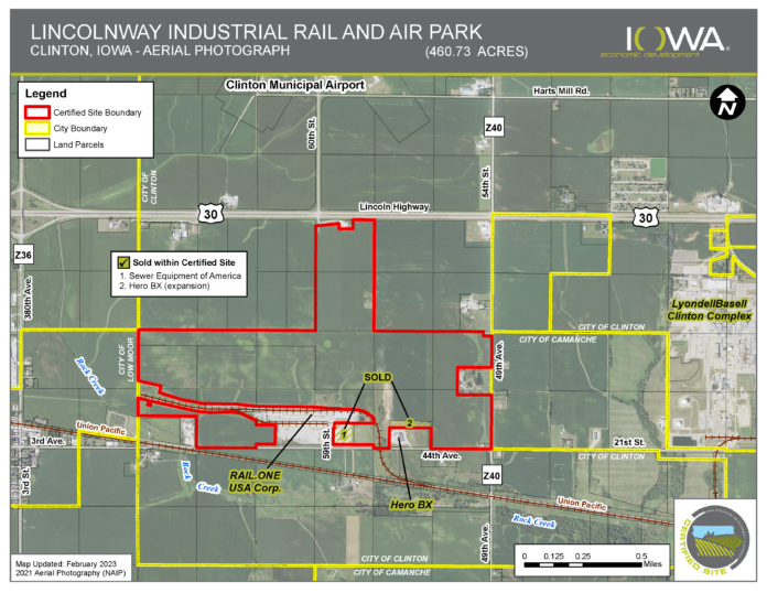 Lincolnway Industrial Rail & Air Park receives site certification