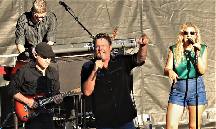 Shelton show 'cherry on top of the perfect Sunday'