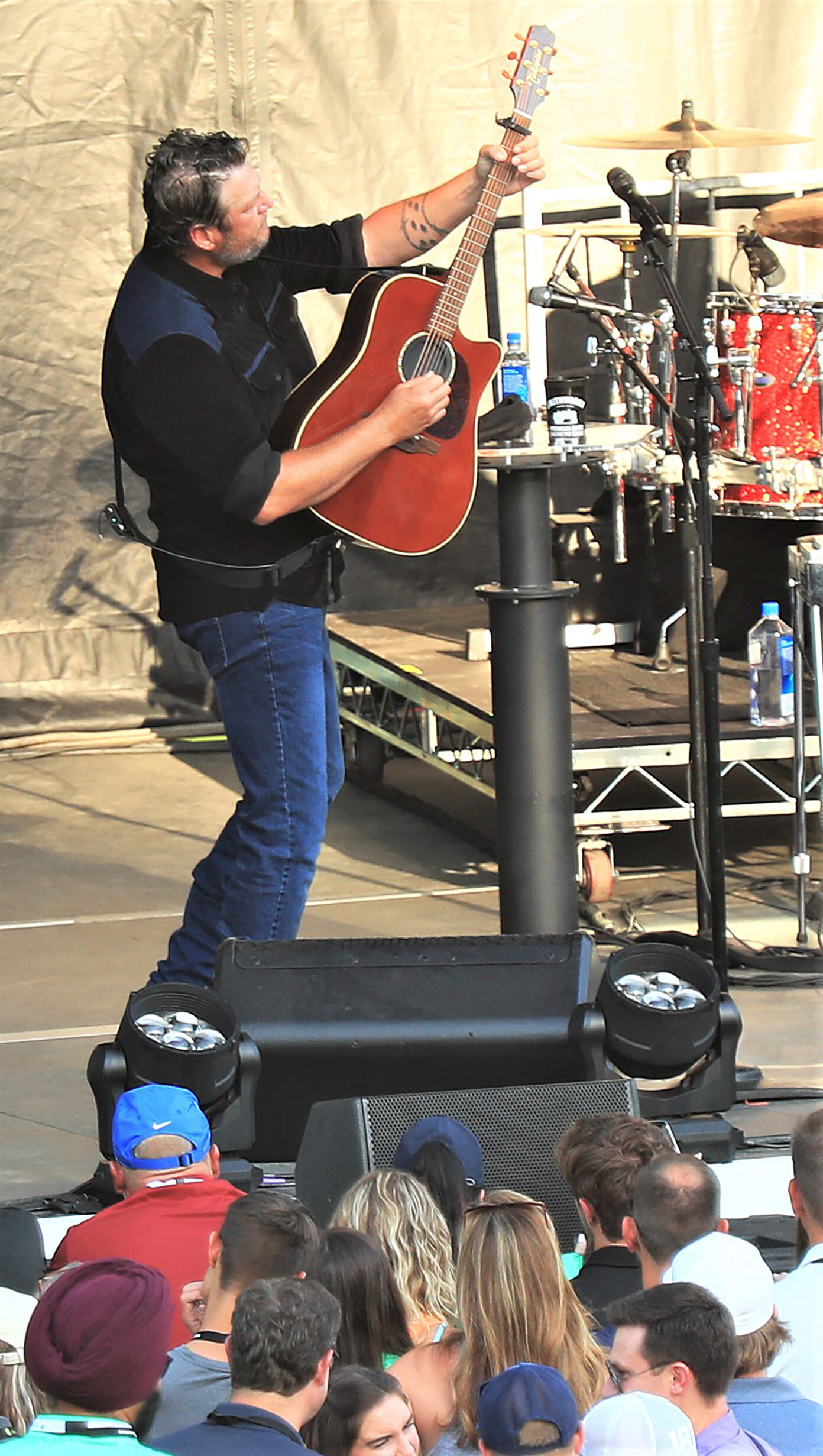 Shelton show 'cherry on top of the perfect Sunday'