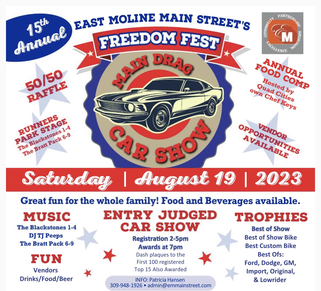 East Moline Freedom Fest is Saturday