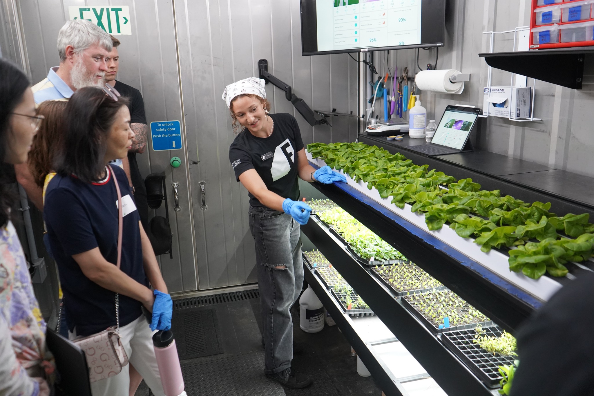 ‘Future of urban farming’ – New QC freight farm will grow crops