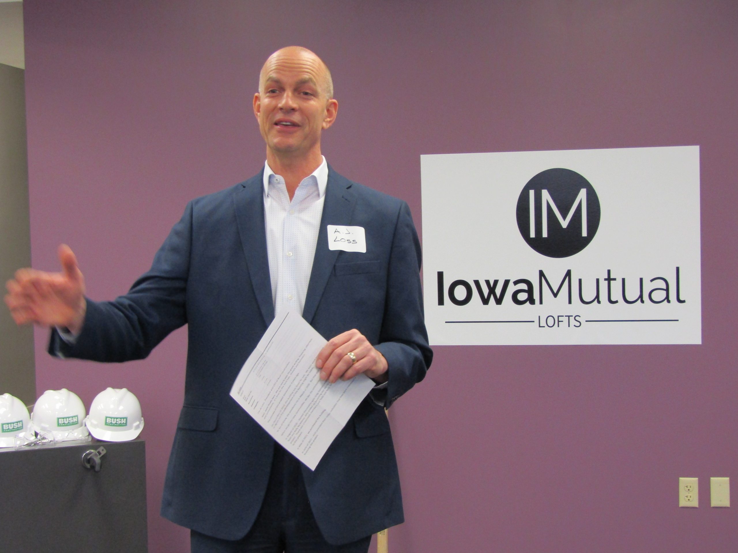 Iowa Mutual Lofts: Old building gets set for new life