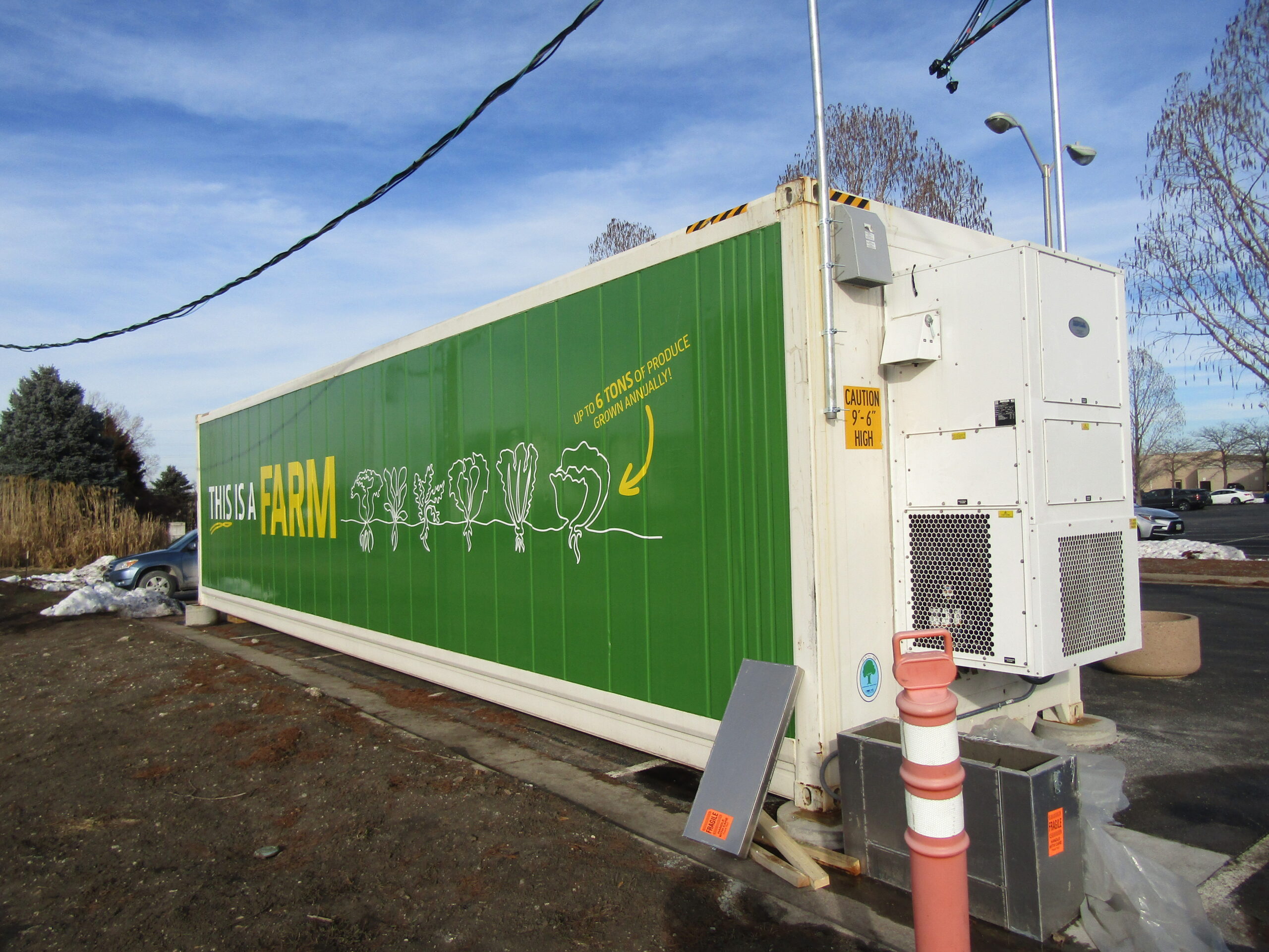 ‘Here we grow’ – Tapestry Farms' first harvest nears at freight farm