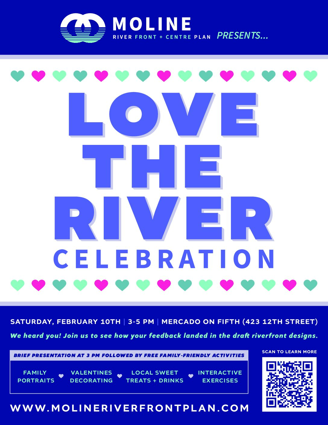 Learn about Moline riverfront plans at ‘Love the River’