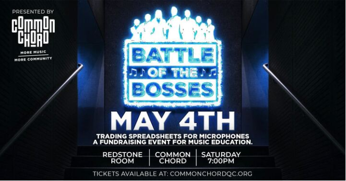 Common Chord Battle of the Bosses benefits music education
