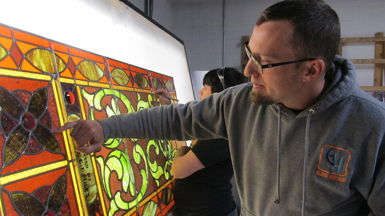 Glass Heritage: Restoring stained glass, building relationships